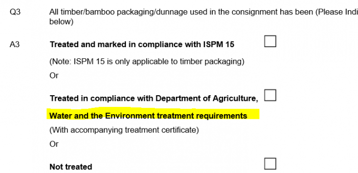 Transolve Global | DAWE: New Packing Declaration Format